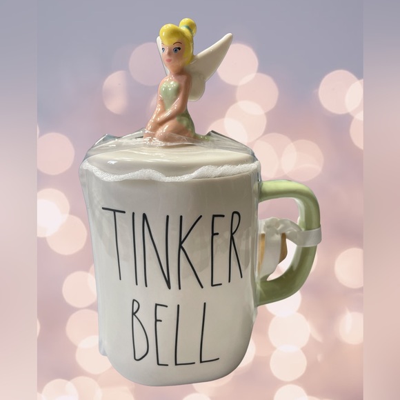 Rae Dunn | Dining | Rae Dunn Disney Tinker Bell Mug With Cover New With ...